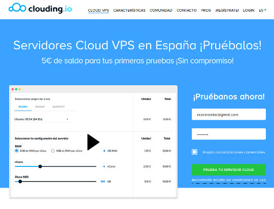Ansible Clouding.io 1